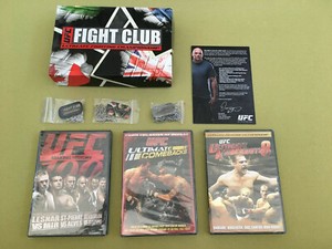 3 DVDS UFC 100, Ultimate Knockouts 8, Comebacks w/Bonus Dog Tags ...