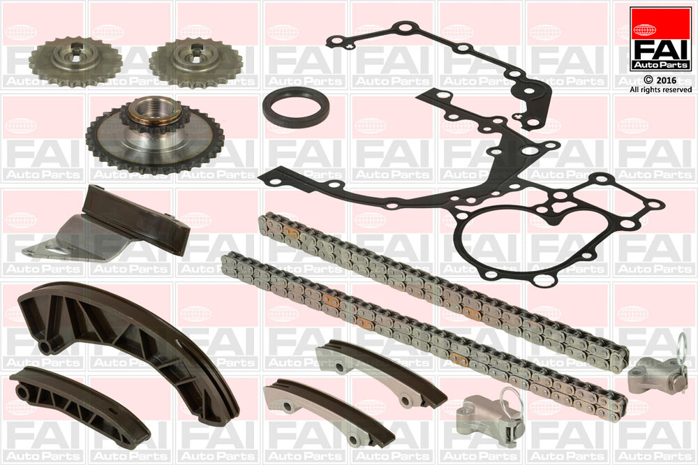 FAI Timing Chain Kit Fits i30 ix35 i40 Tucson Sportage Cee'D Rio Pro ...