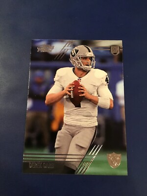 2014 Topps Prime # 125 DEREK CARR Rookie Football Card Raiders Saints ...
