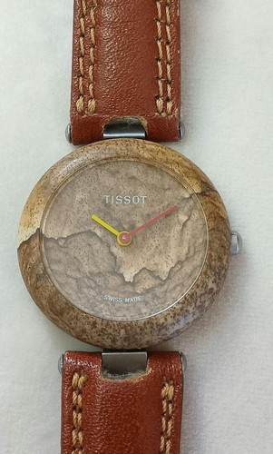 Tissot Rock Watch R150 Quartz Analog 30mm junk Natural Stone Dial ...