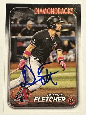 2024 TOPPS DOMINIC FLETCHER SIGNED CARD #623 | eBay