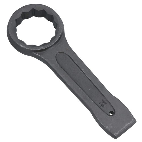 75mm Slogging Box End Striking Ring Wrench Spanner Bi-Hex 12 Sided ...