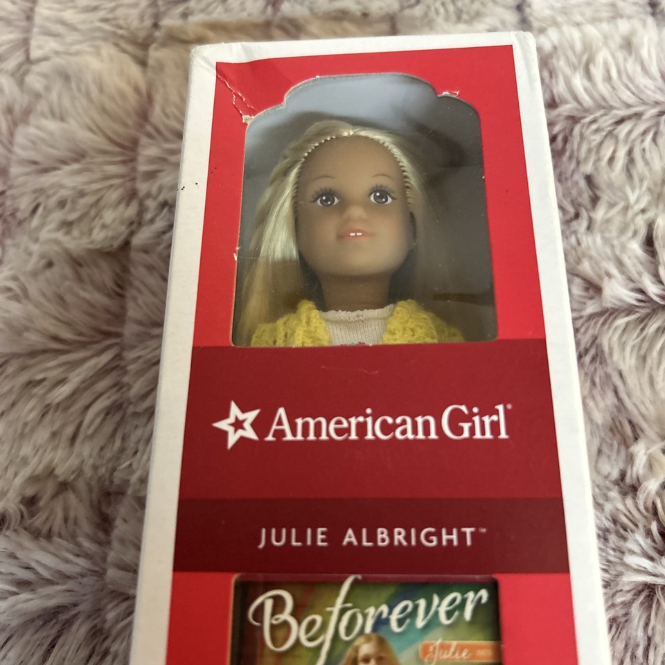 American Girl Mini Julie Albright Mini Doll & Book New | eBay