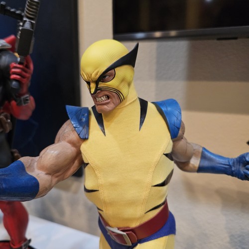 Sideshow PF Wolverine Custom First Appearance Head Sculpt UNPAINTED ...