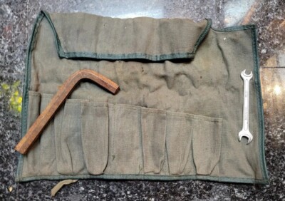 MERCEDES w113 230SL 250SL 280SL TOOL KIT BAG PARTIAL SET Matador 10mm ...