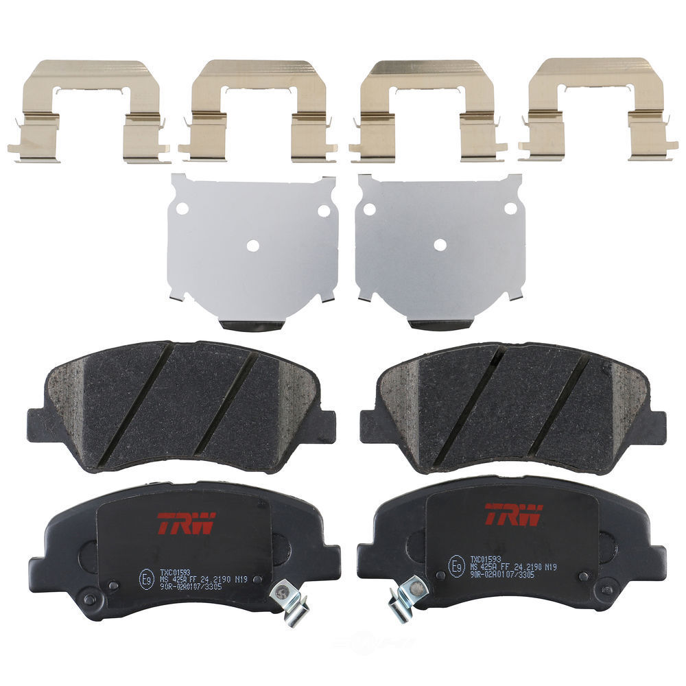 Disc Brake Pad Set-Ultra TRW TXC1593 for sale online | eBay