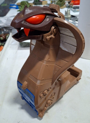 Vintage 1984 TOMY Starriors Armored Battle Station Cobra Snake Head | eBay
