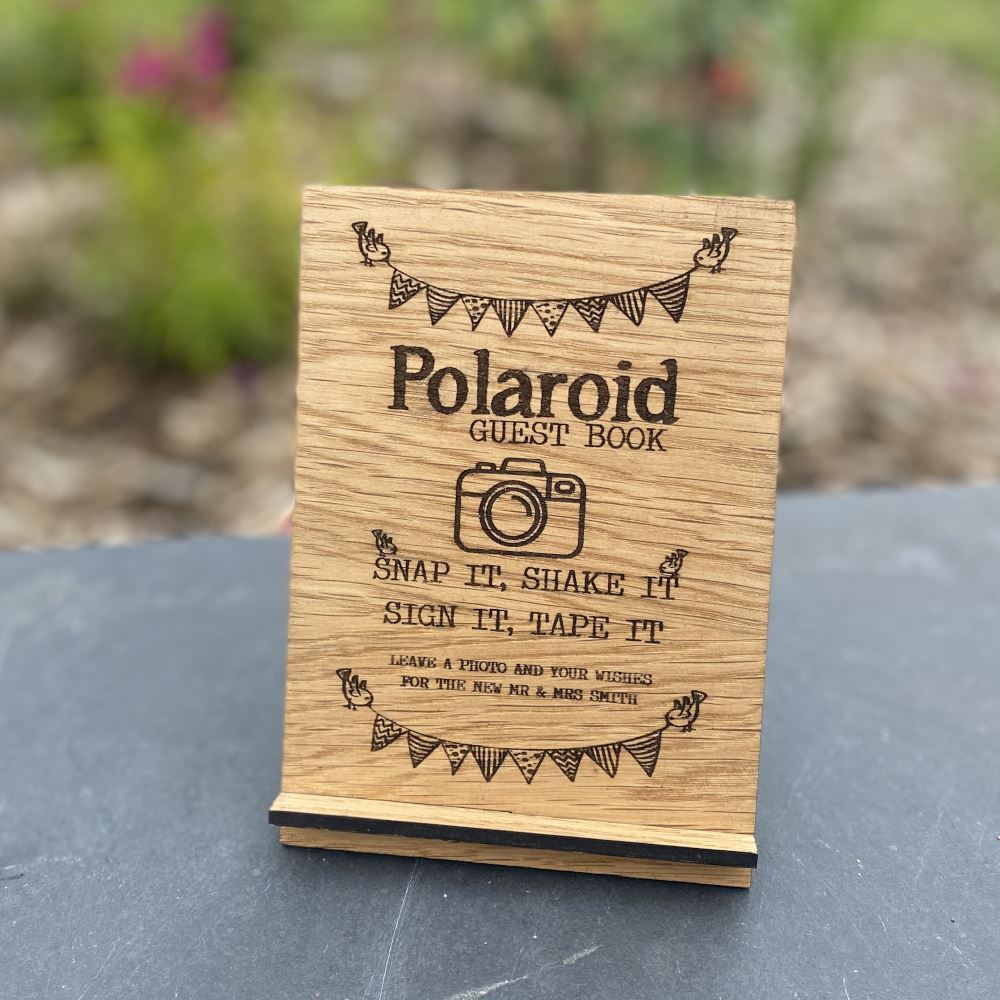 Polaroid Camera At Wedding Modern Polaroid Wedding Welcome Sign Be