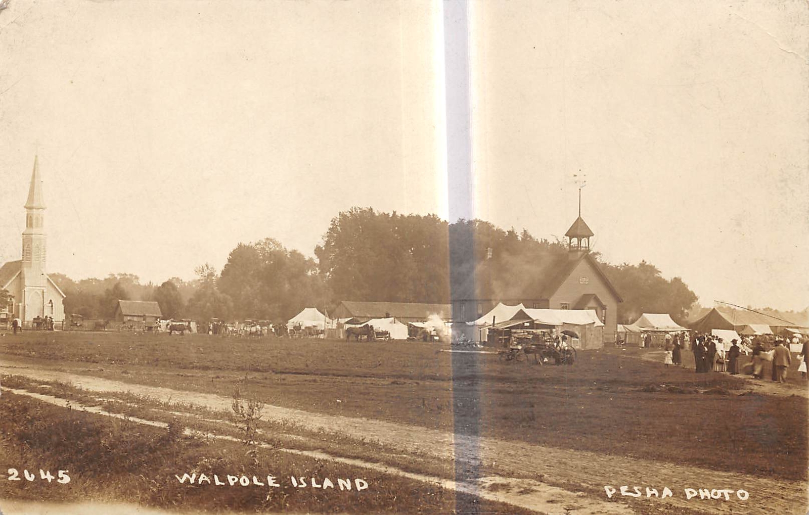 WALPOLE ISLAND Ontario Canada postcard Kent County RPPC PESHA 2645 ...