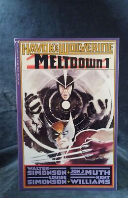 Havok & Wolverine: Meltdown #1 1988 epic Comic Book b&b | eBay