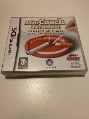 Nintendo DS 3DS 2DS Lite Game New Blister I Quit Smoking Personal Coach ...