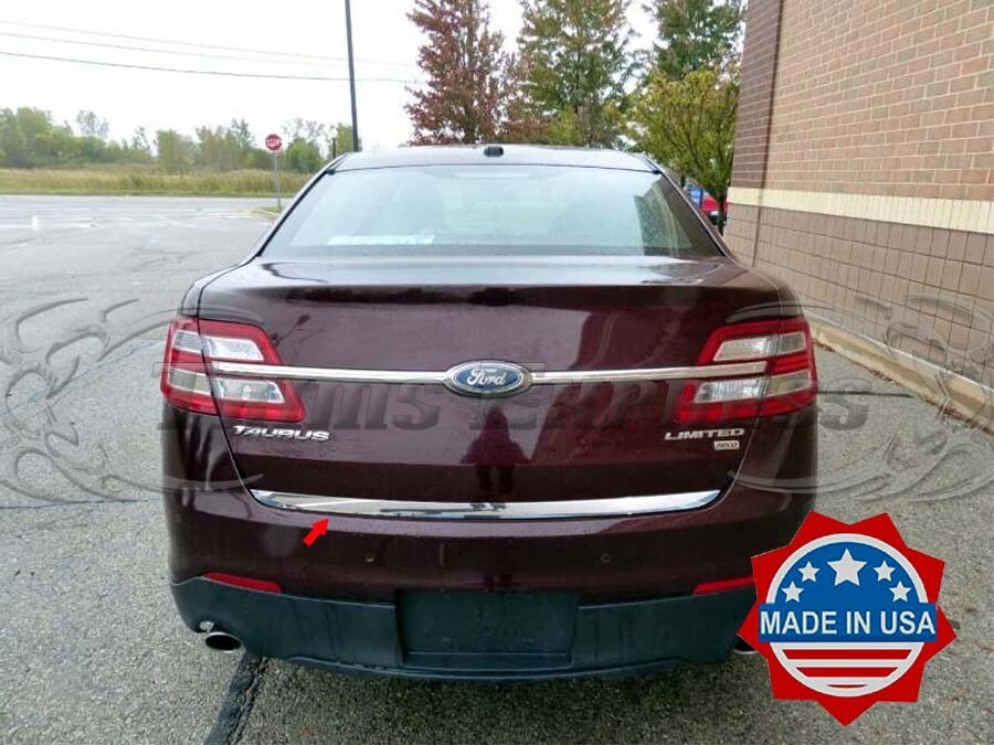 fit: 2010-2018 Ford Taurus Rear Trunk Lid Bumper Door Trim Cover ...