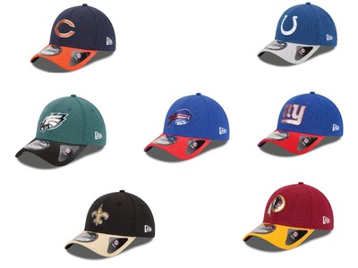 NFL Team New Era Draft 39Thirty Flex Fit Hat Cap | eBay