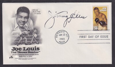 Jimmy Ellis (1940-2014), Boxing World Heavyweight Champion, signed Joe ...
