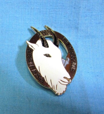 Fur Rondy Rendezvous Anchorage Alaska Collectors Pin Mountain Goat 1989 ...
