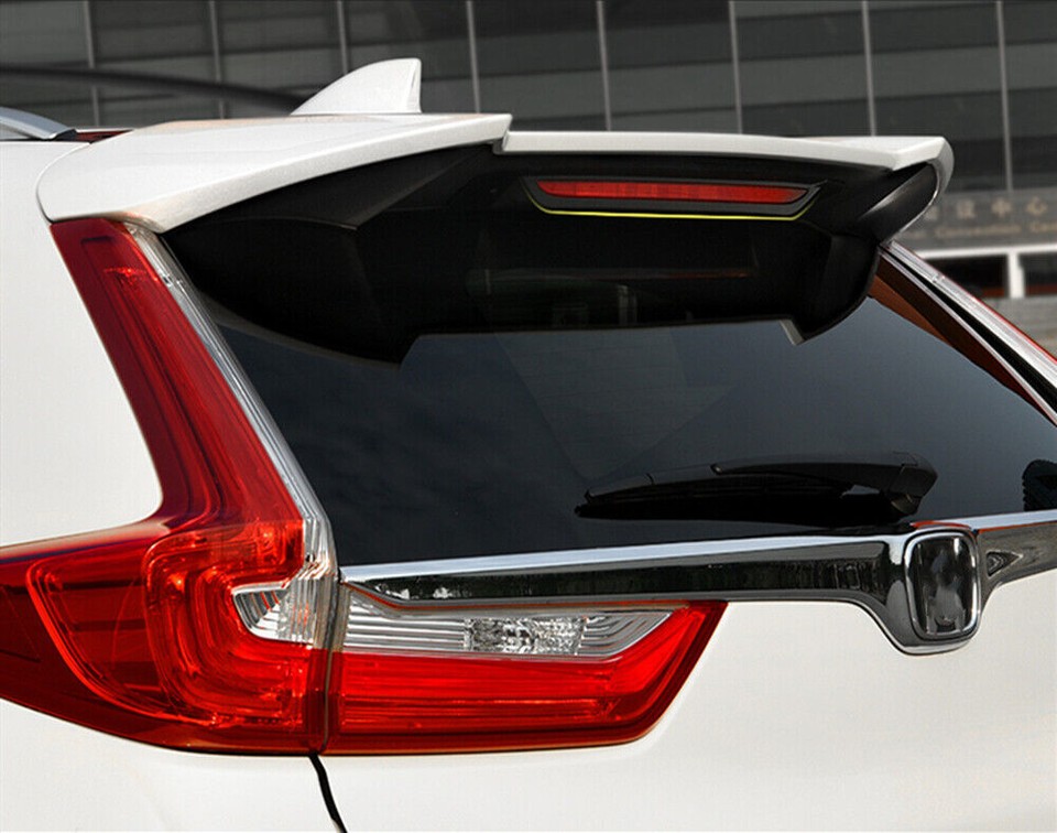 White AK Rear Trunk Spoiler Wing Lip For Honda CRV CR-V 2017 2018 2019 ...