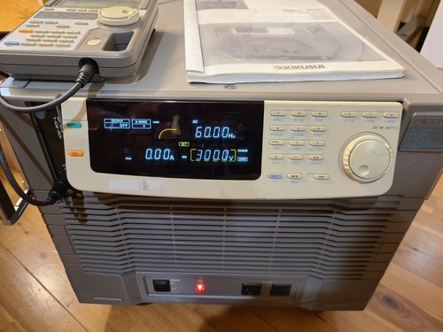 Kikusui PCR 1000L AC Power supply, Freq. Control with Remote Control RC02-PCR-L | eBay