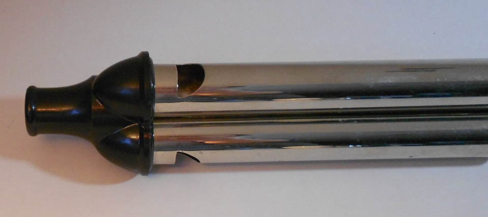 12 inch 3 Barrel Chime Train Conductor Signal Whistle Made n England ...