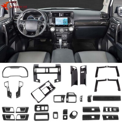 🌟30PCS Carbon Fiber Full Covers Interior Trim Kit For 4Runner 2020 ...