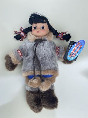 New With Tags! Alaskan Friends Plush Native American First Nations Doll ...