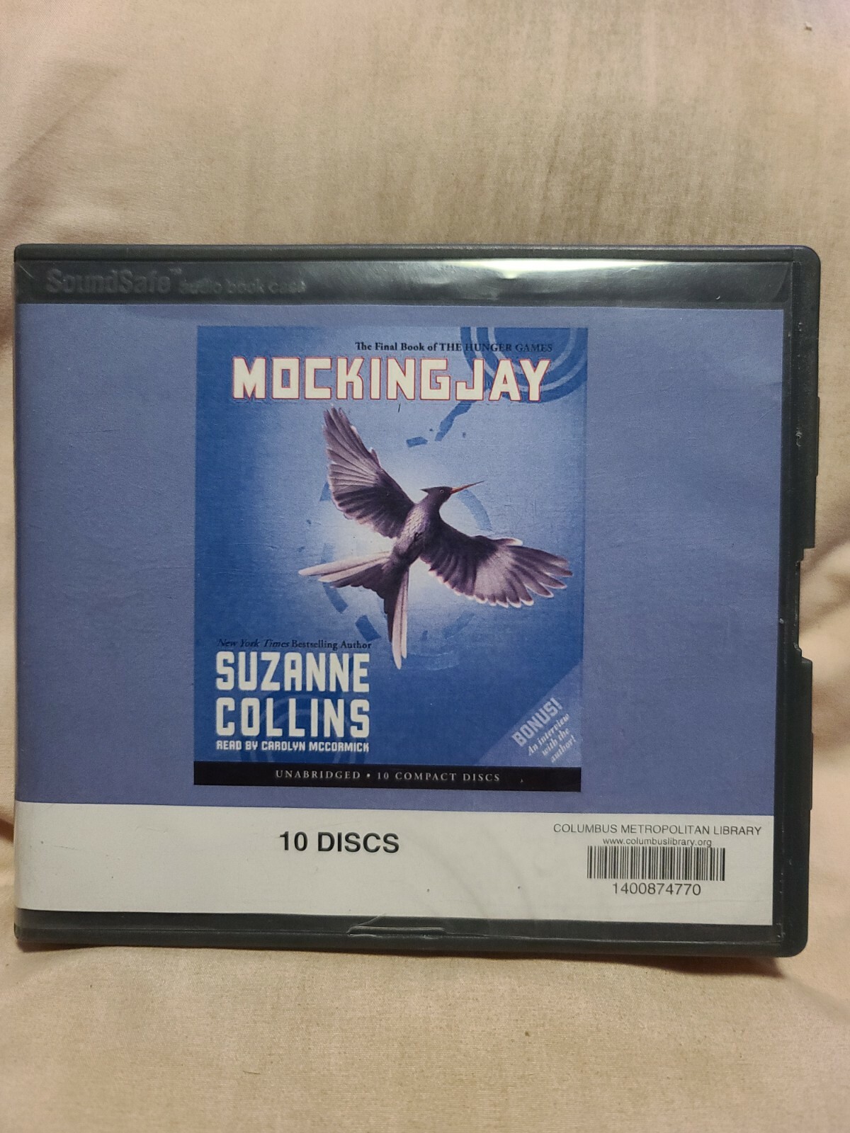 Shelf00g Audiobook~ Mockingjay - Suzanne Collins - unabridged | eBay