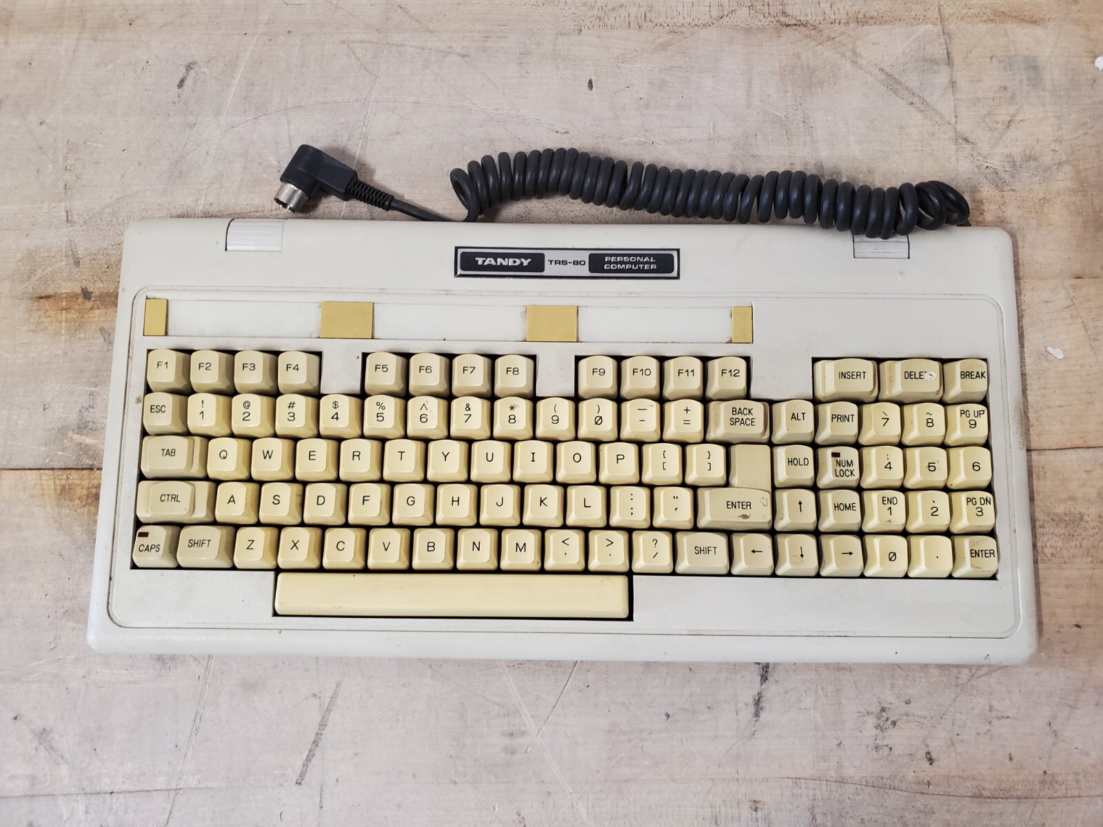Tandy TRS-80 Model 2000 Personal Computer Keyboard, Nice! | eBay