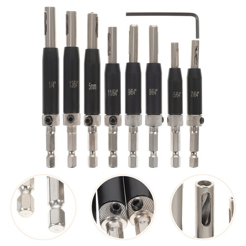Hinge Drill Bit Set Centering Self-centering Masonry Woodworking Tools ...
