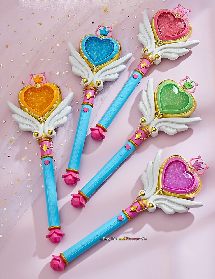 Catch! Teenieping Teenie Heart Wing Magic Game Princess Heart Wand Set ...