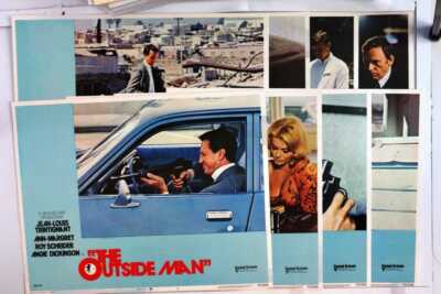 ORIGINAL LOBBY CARDS - THE OUTSIDE MAN - 1973 - set of 8 - Roy Scheider ...