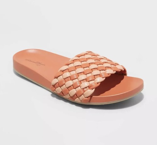 Women's Universal Thread Polly Woven Slide Sandals Size 7.5 Brand New ...