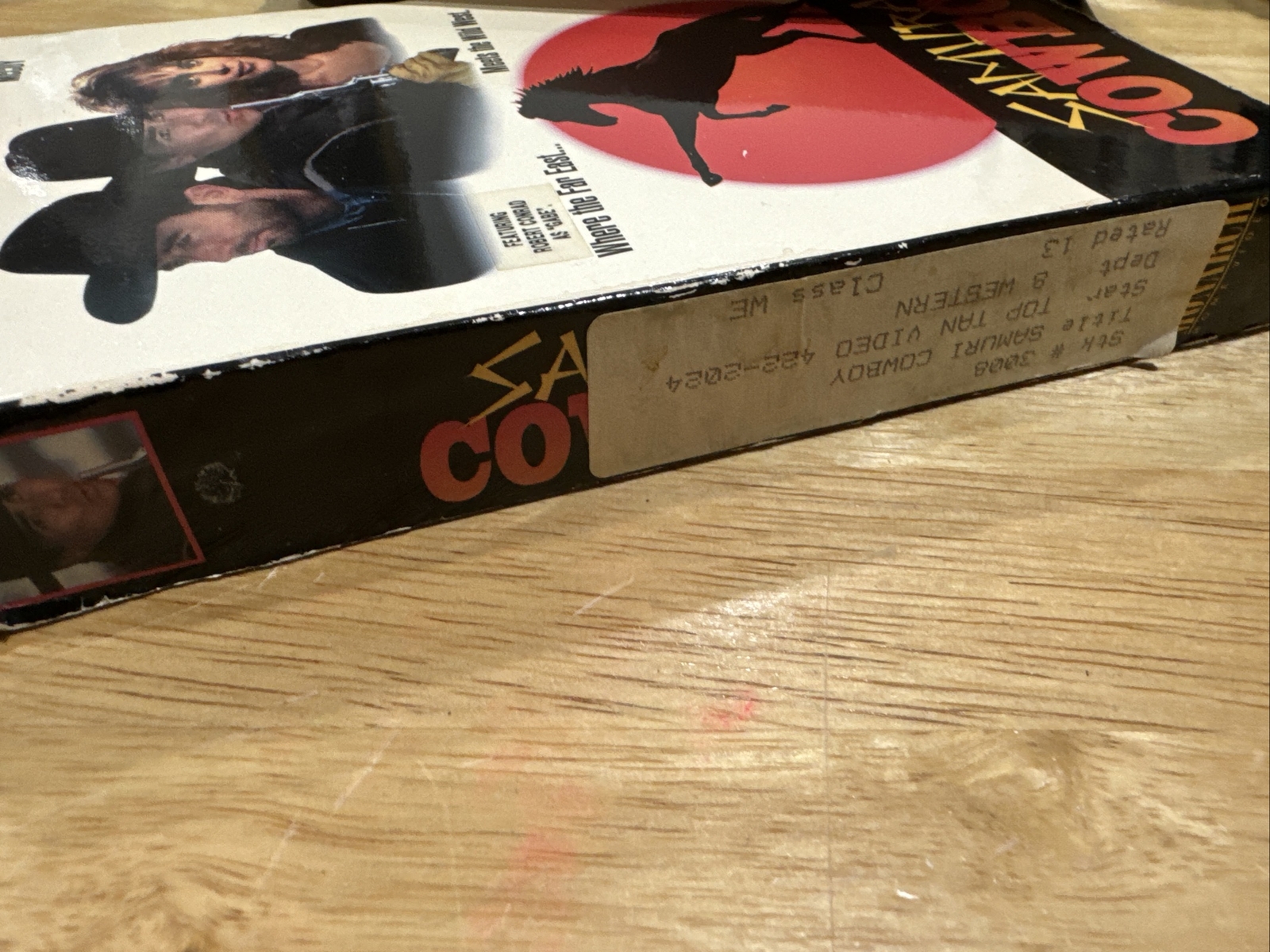 Samurai Cowboy VHS Tape Hiromi Go Catherine Mary Stewart Tested OOP ...