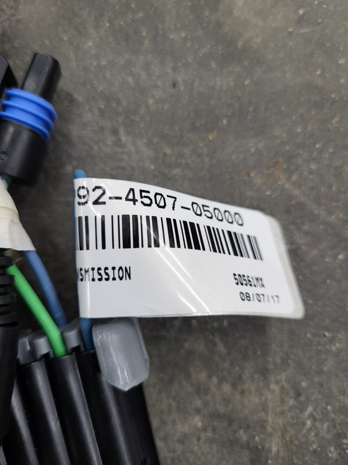 P92-4507-05000 - EPA/HARNESS-TRANSMISSION MANUAL/AUTO - PACCAR - NEW | eBay