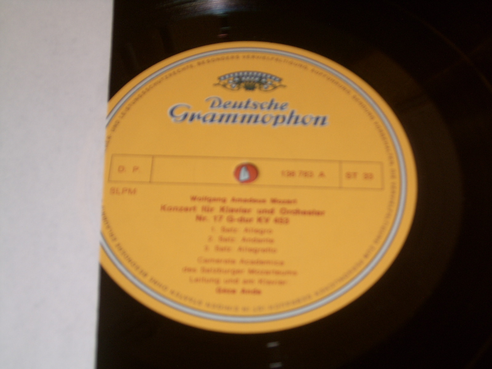 LP - GEZA ANDA - MOZART - KLAVIERKONZERTE 17 + 21 | eBay