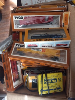 Tyco rails, locomotives, controllers, wires all original | eBay