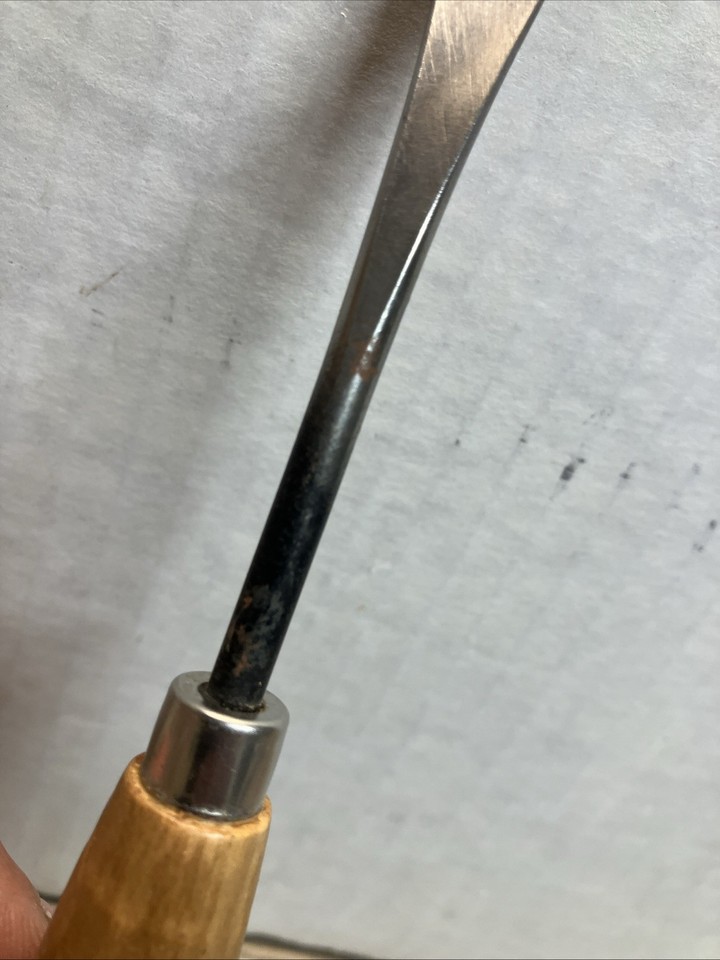 Vintage Wood Carving Gouge Chisel | eBay