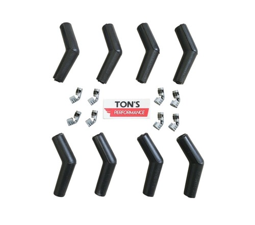 45 Degree 135 Spark Plug Wire Boots With Terminals Wire 7mm 8mm Kit | 8 ...