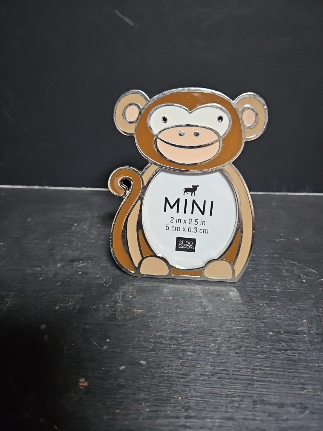 Limited Studio Decor Michaels Smiling Happy Monkey Picture Frame 2 X 2 ...