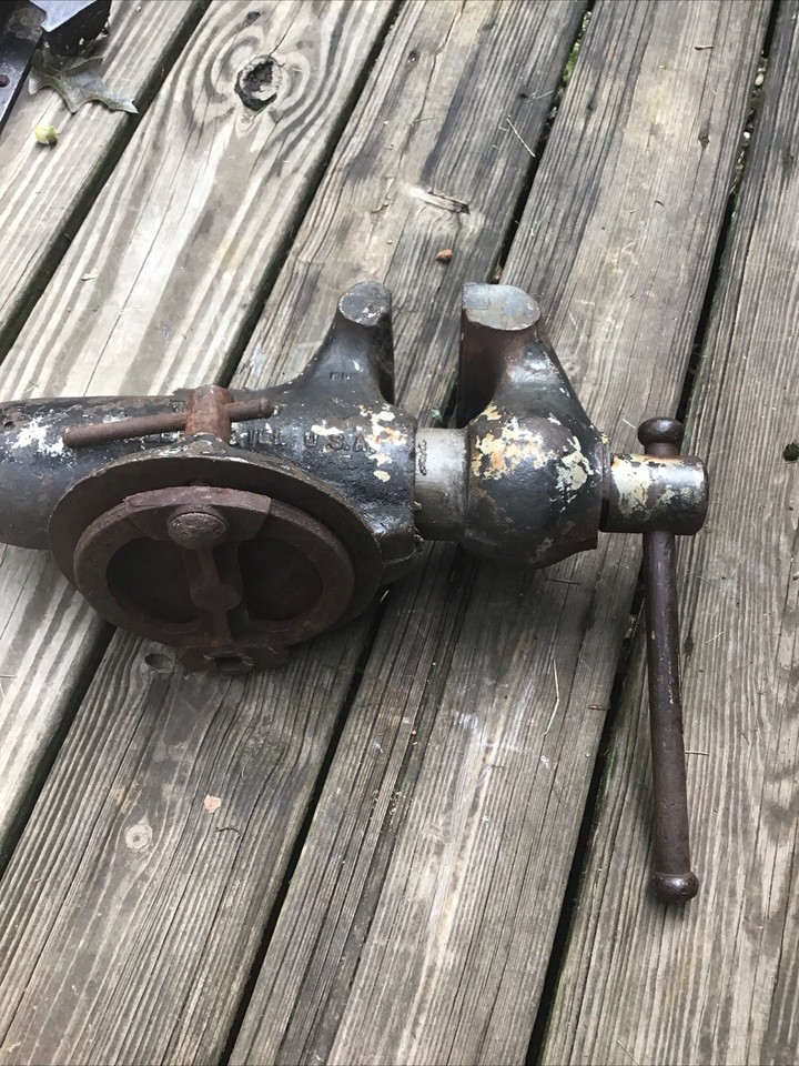 Vintage Wilton Schiller Bullet Bench Machinist Vise Tool 4" For Parts ...