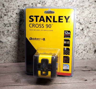 Stanley Cross 90 Red Beam Multi Cross Line Laser Level horizontal and ...