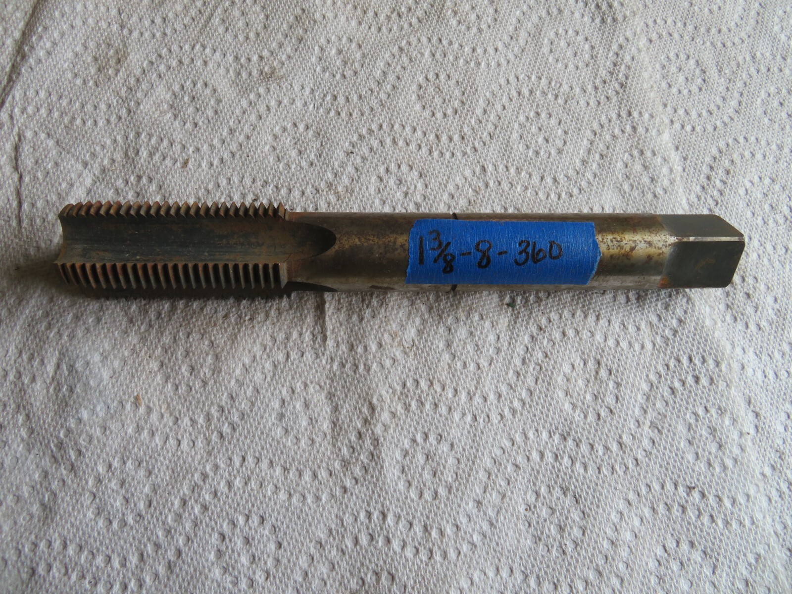 machinist tap 1 3/8-8 - 360 | eBay