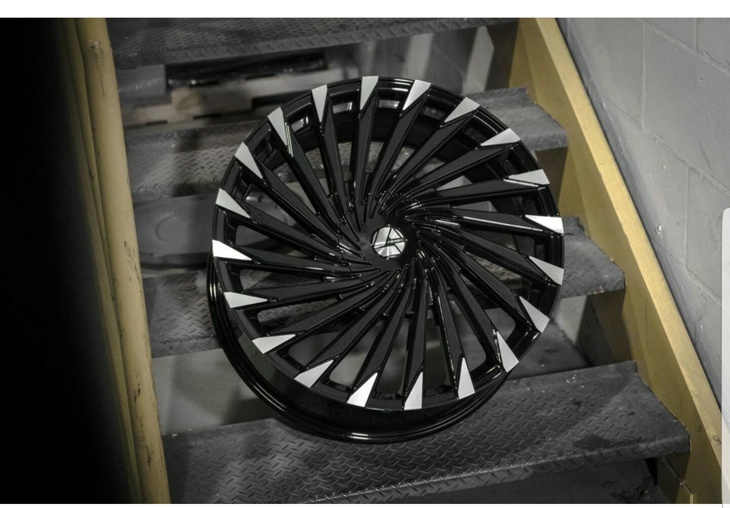 30" Inch Black Machined Azara 501 BLANKS +15 Wheels Rims Machine 28 32 ...