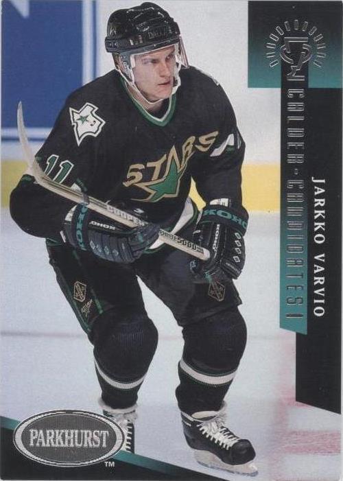 1993-94 Parkhurst - Calder Candidates Jarkko Varvio #C8 Silver Foil for ...