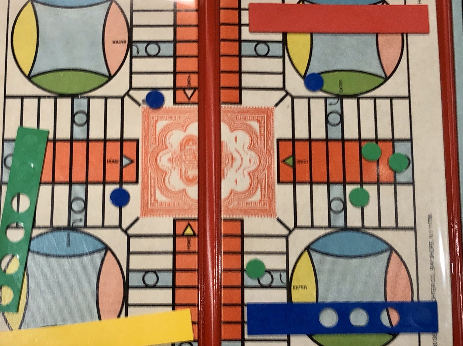 Vintage 1980 Parcheesi Pocket Travel Ed.Selchow and Righter #3 Used ...