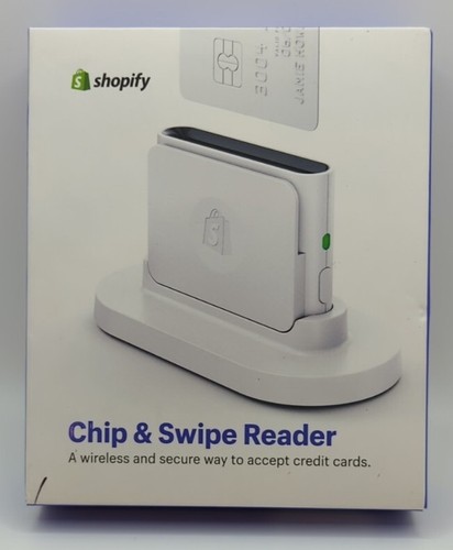 Shopify Chip & Swipe Reader - White | eBay