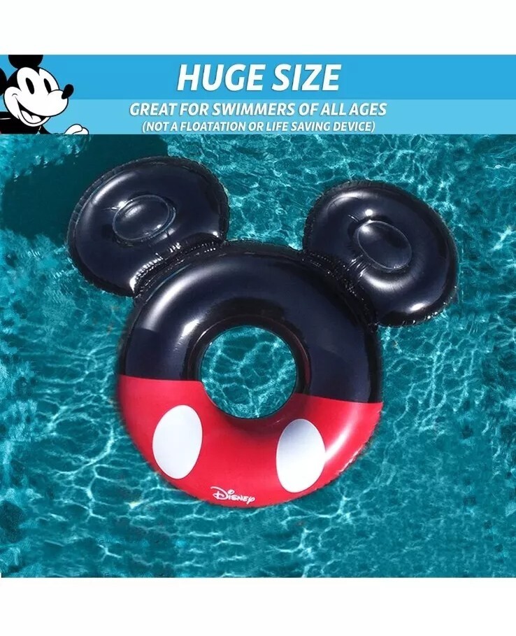 Disney Mickey Mouse Pool Float Party Tube by GoFloats | eBay