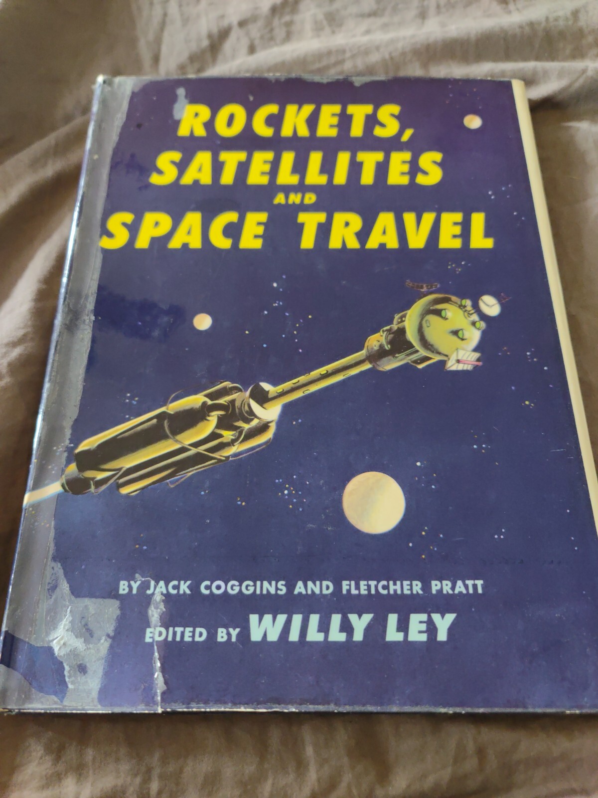 ROCKETS, SATELLITES & SPACE TRAVEL By Willy Ley - Hardcover 1958 ...