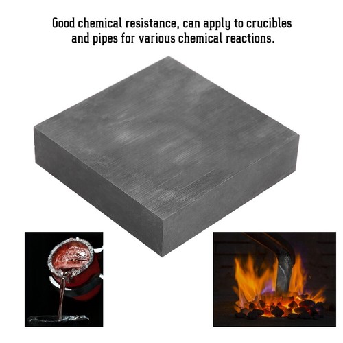 4x4x1" Graphite Blank Block Plate Sheet Spark Mold Jewelry Making ...