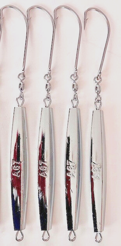 4 -A-67 Ava Diamond Jigs 6 oz-Jigging-Casting-Bluefish-Stripers-Highly ...