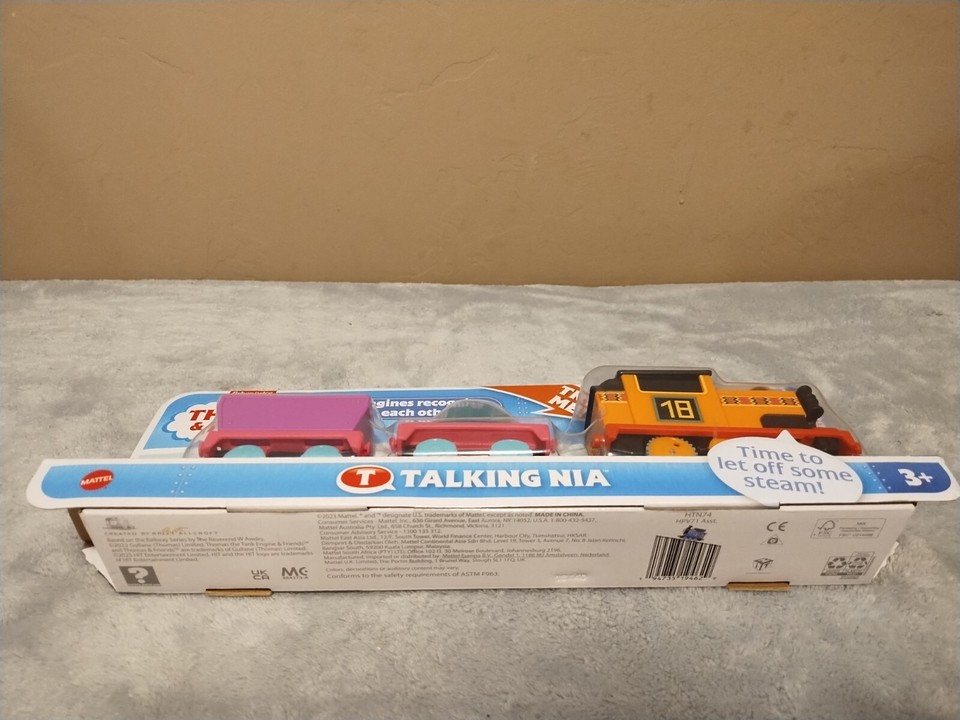 Thomas & Friends Fisher-Price Talking Nia Vehicle New Motorized 2023 ...