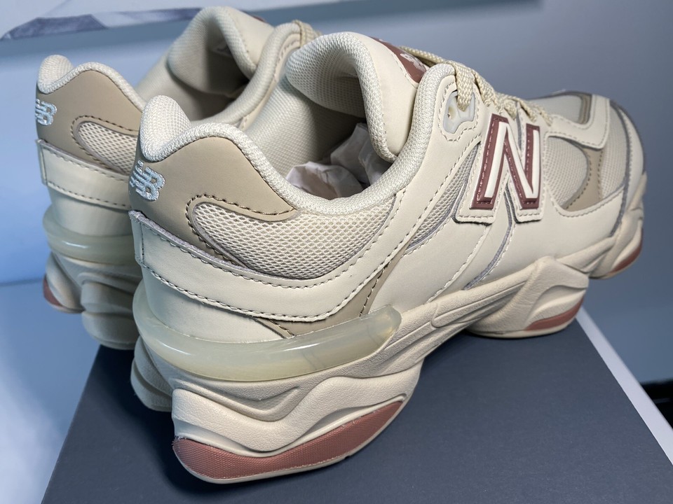 NEW BALANCE 9060 Bone Maroon GC9060GC GS 4-7 Fit Women 5.5-8.5 New 2025 ...